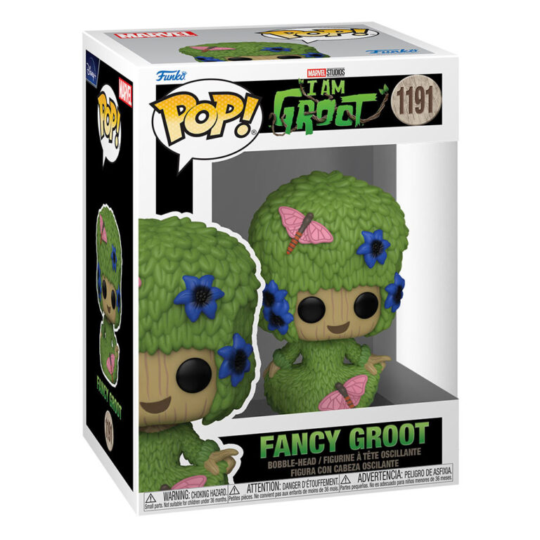 Funko POP! Marvel: I Am Groot - Fancy Groot #1191 - Otaku Games
